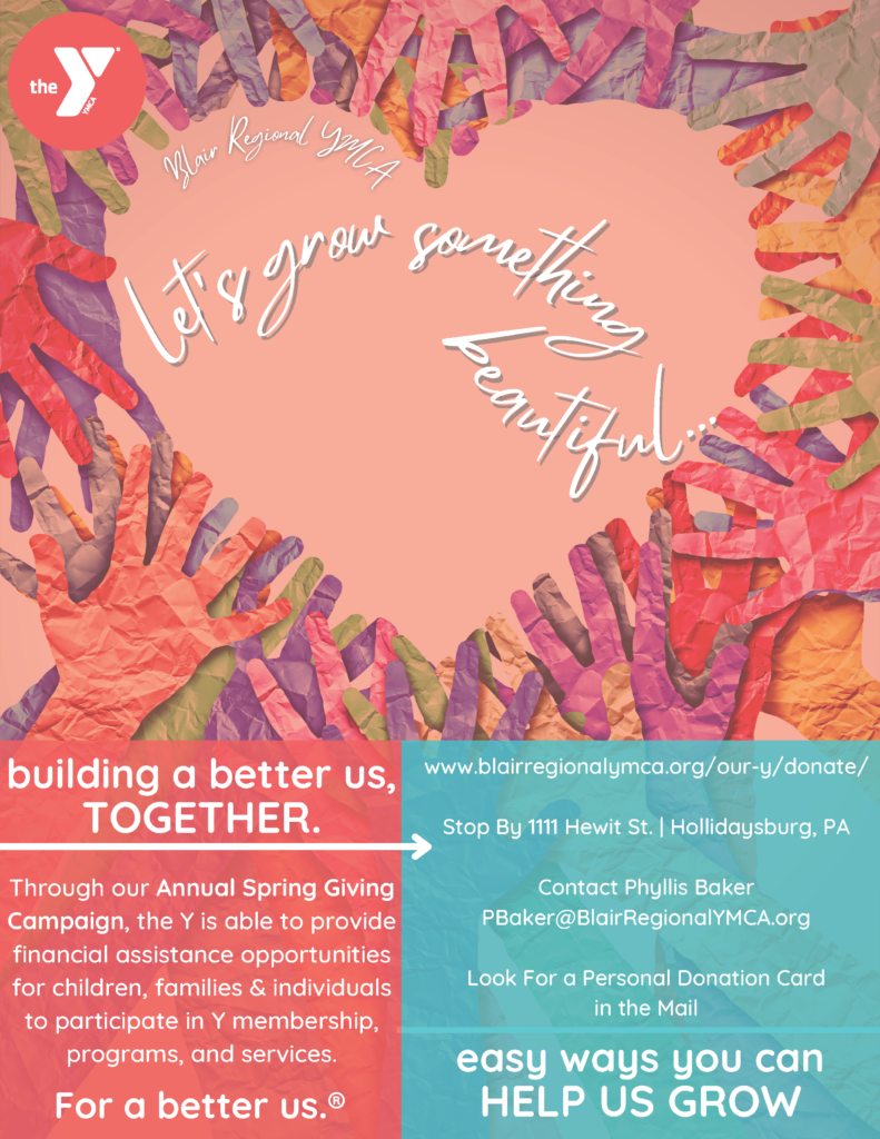 2022 SPRING ANNUAL GIVING CAMPAIGN! - Blair Regional YMCA