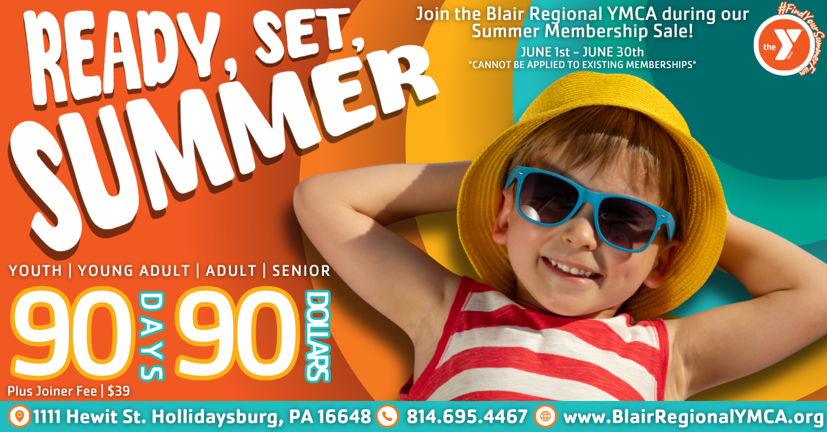 Membership | BLAIR REGIONAL YMCA | Hollidaysburg, PA