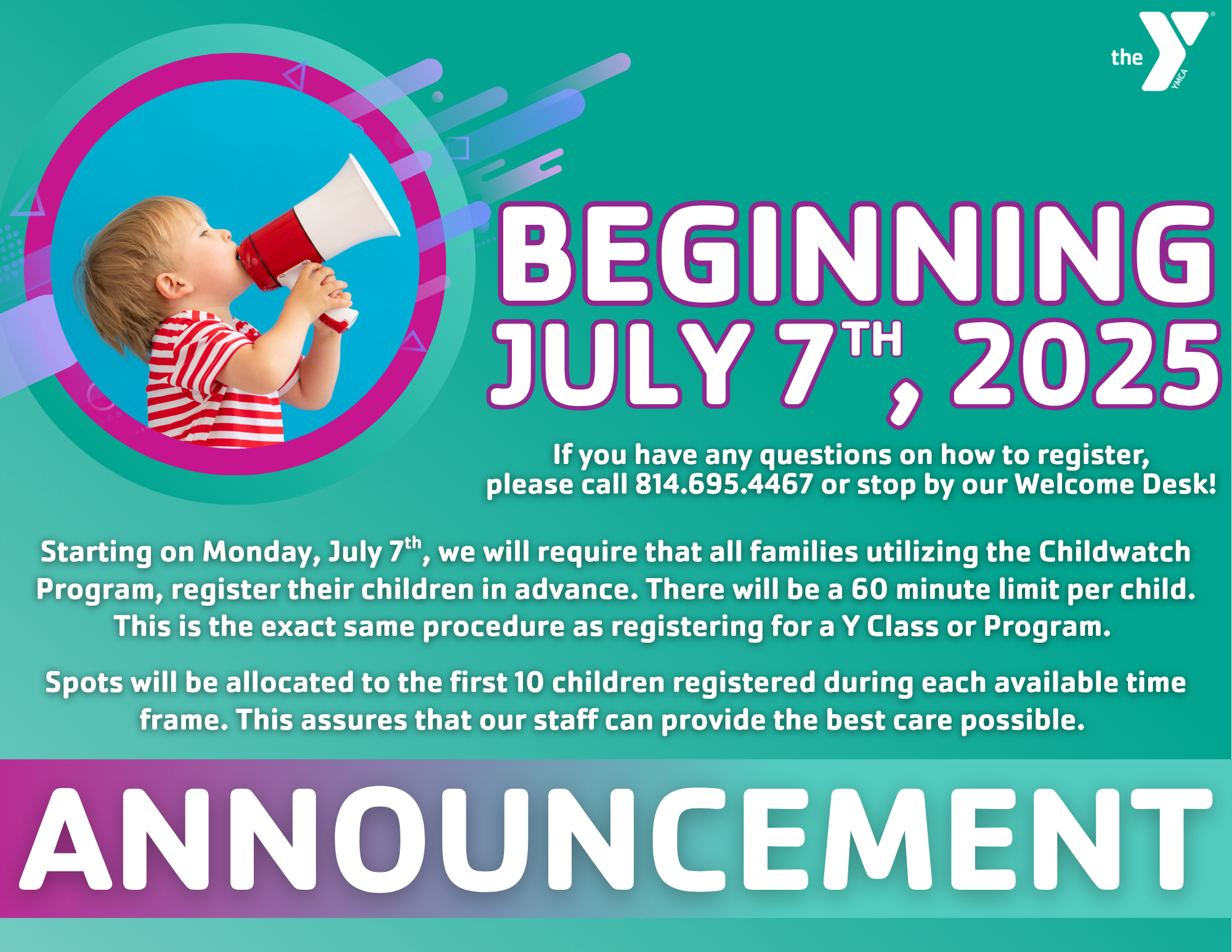 Childwatch - Blair Regional YMCA